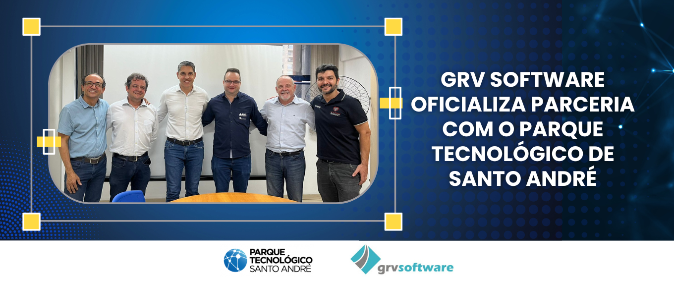GRV Software oficializa parceria com o Parque Tecnológico de Santo ...